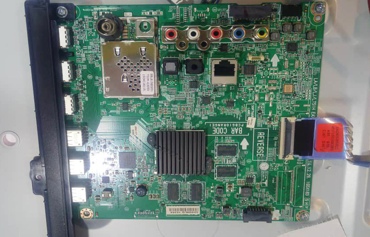 برد تلویزیون الجی مدل LF63000 - نمایندگی تعمیرات تلویزیون مشهد 09366661792